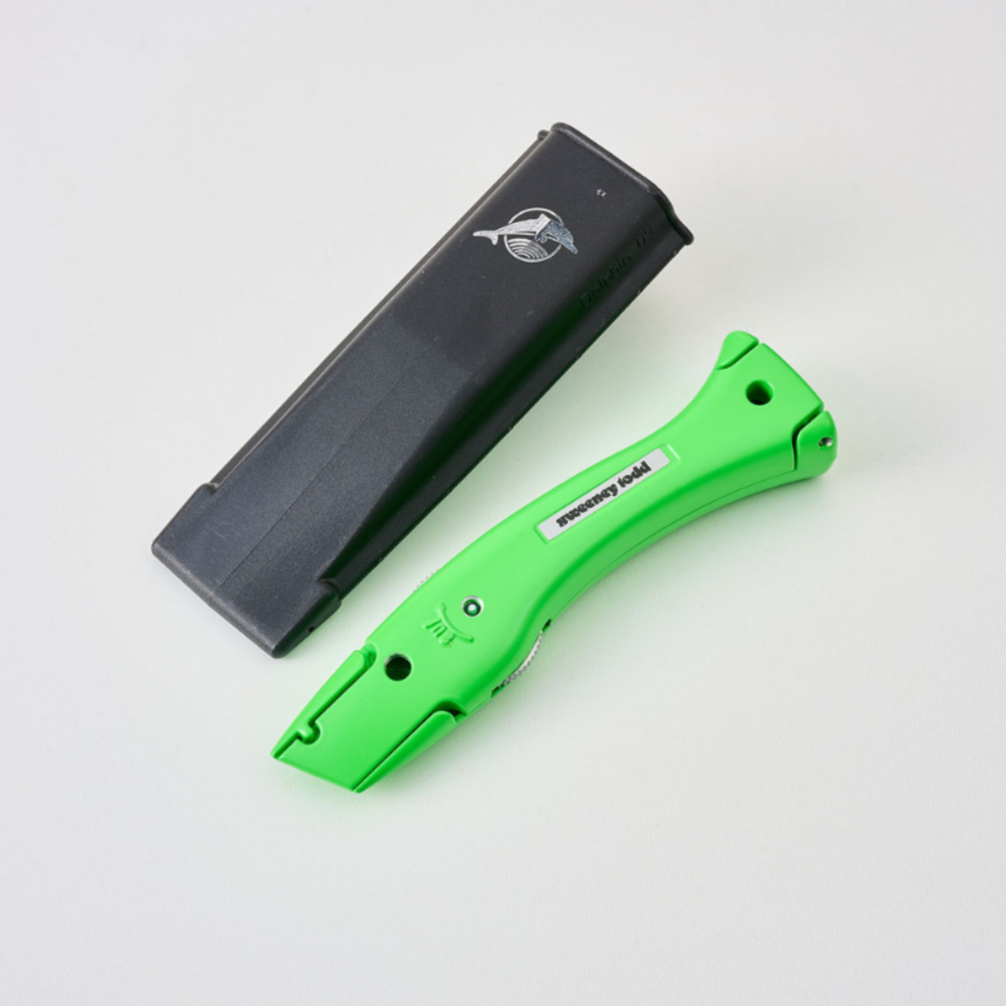Delphin Knife 10285 with Holster – Signal Green Fixed Blade Knife | 44 ...